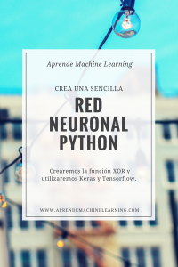 Una sencilla Red Neuronal en Python con Keras y Tensorflow | Aprende ...