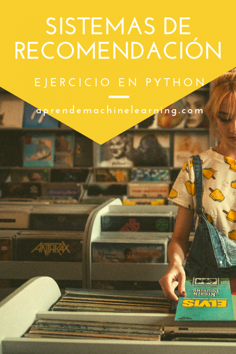 Sistemas de Recomendación | Aprende Machine Learning